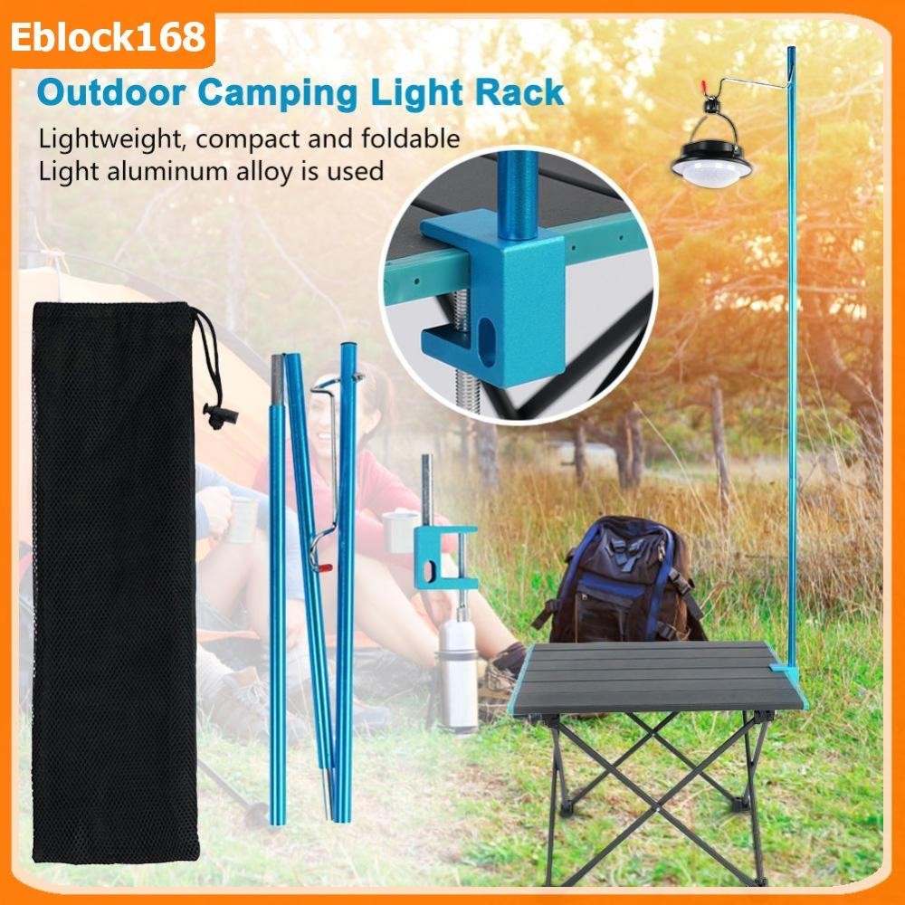 【Fast Delivery】 A# Portable Camping Hiking Pole Lamp Stand Detachable ...