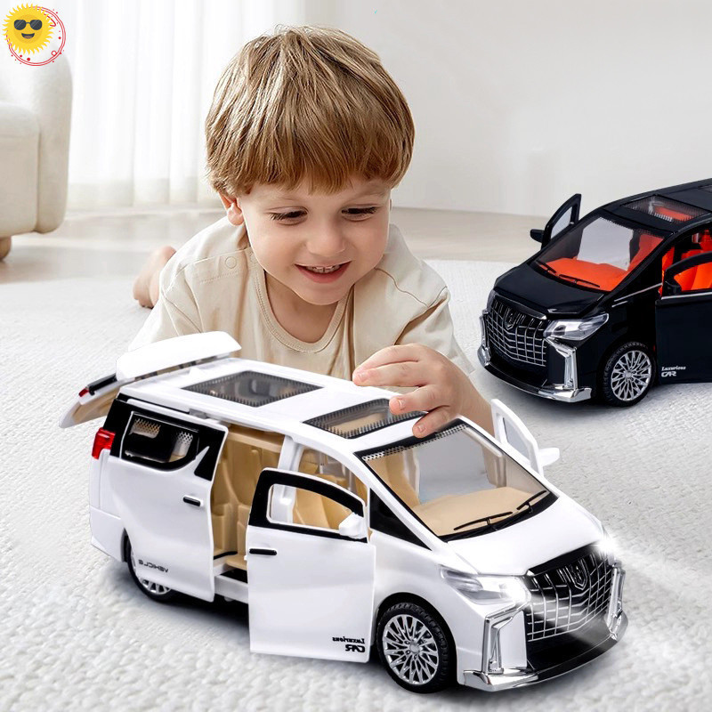 1: 32 Simulation Lexus LM300h Alloy Car Nanny Car Model Ornament With ...