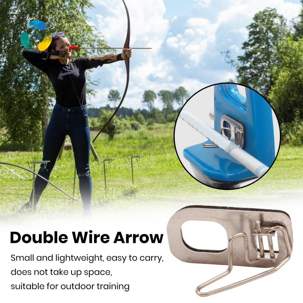 fontcolor Archery Arrow Rest Double Steel Wire Arrow Shaft Flexible ...