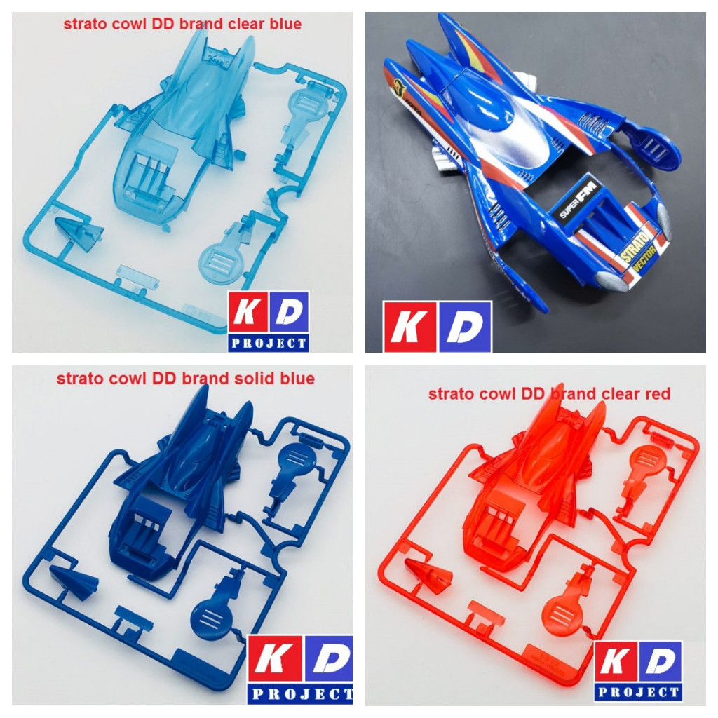 Mini 4wd parts strato cowls KD project | Shopee Philippines