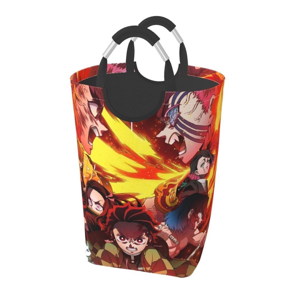 Demon Slayer 2 Laundry Basket Laundry Bag Dirty clothes pack Bag ...