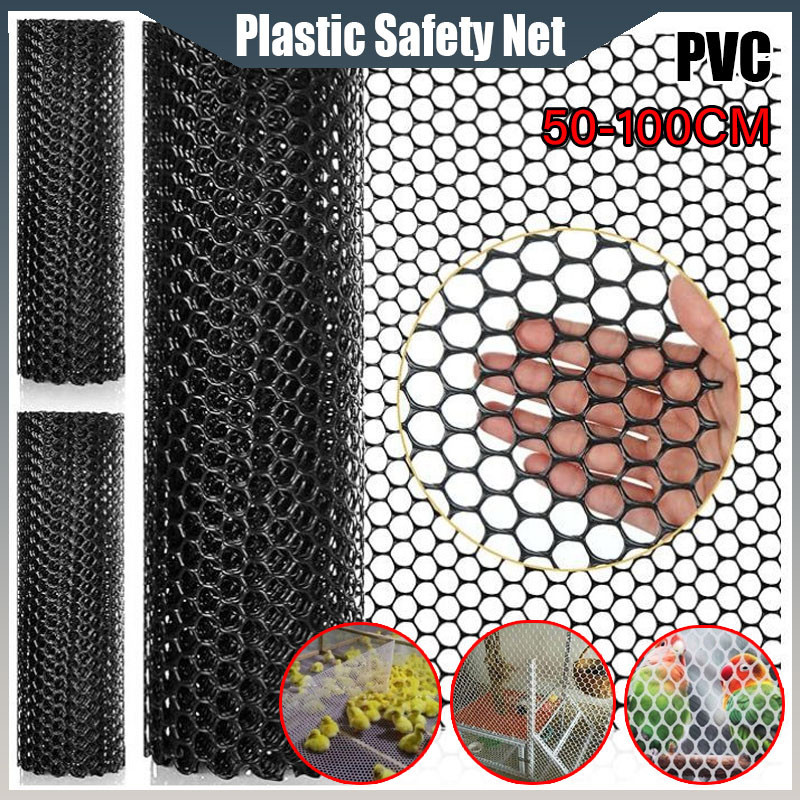 50/100cm Plastic Safety Net PVC Balcony Railing Pets Netting Balcony ...