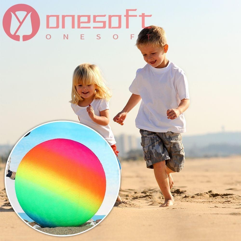 ONE-SOFTNESS Dodgeball Ball Party Decorations Rainbow for Kids Large ...