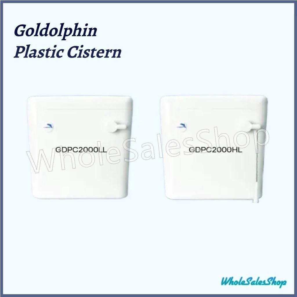 GOLDOLPHIN GDPC PVC Cistern High / Low Level Cistern Tangki Air Tandas ...