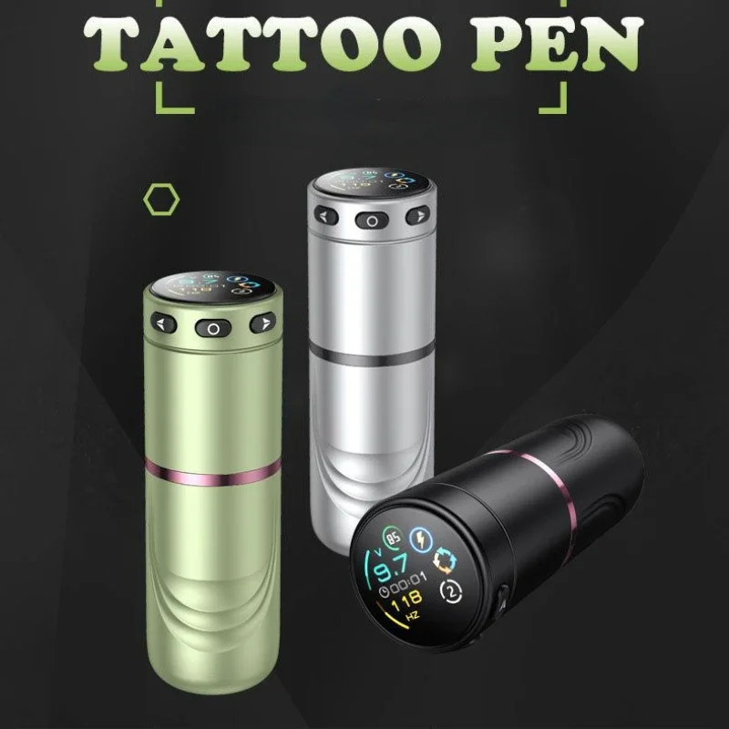 Tattoo Short Pen Tattoo Machine Wireless All-in-One Machine Short and ...