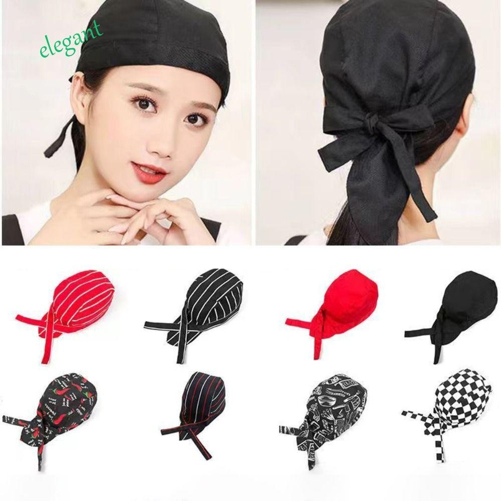 Chef Cap 3 Pcs Unisex Chef Hats Adjustable Chef Beanie Caps With Chef ...