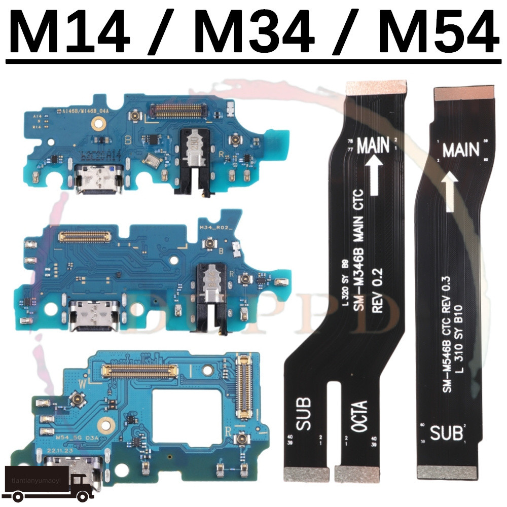 USB Charger Connector Charging Port Board For Samsung Galaxy M54 M34 ...