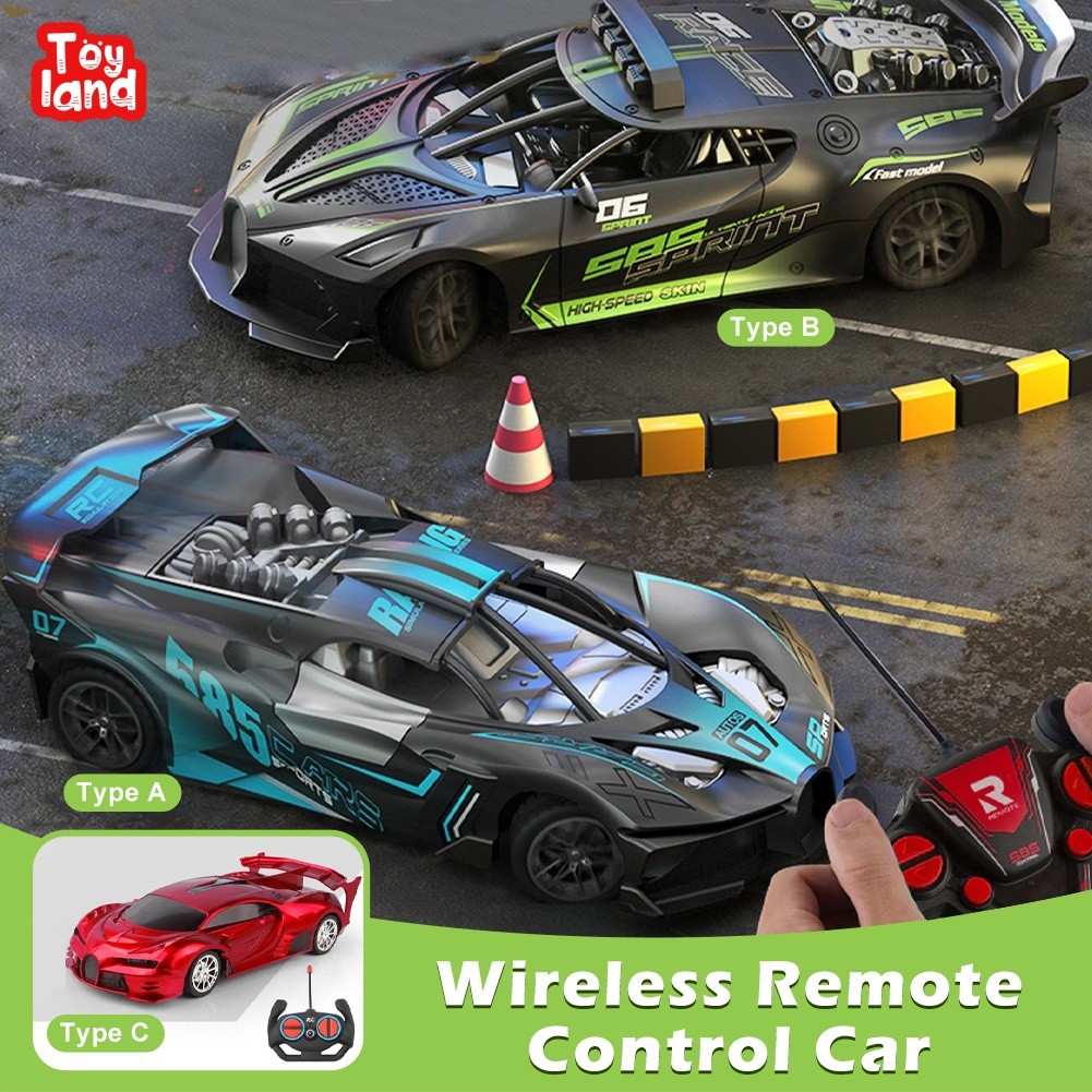 COD Wireless Remote Control Car Toy Rechargeable Racing Car Kids Rc ...