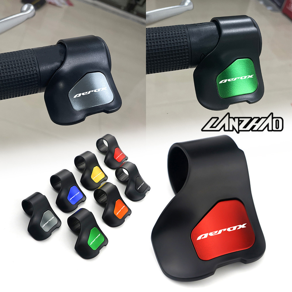 Motorcycle Throttle Booster Clamp Cruise Aid Control Grips Wrist Rest ...