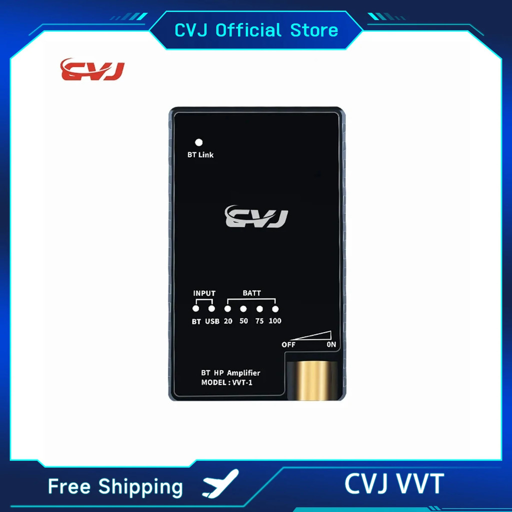 CVJ VVT Portable Bluetooth V5.3 Decoding Headphone Amplifier Qualcomm ...