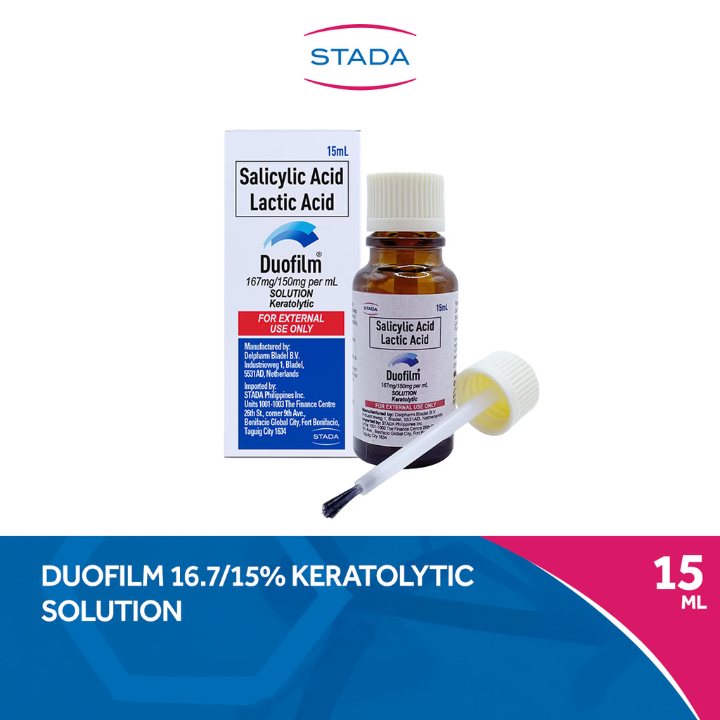 Duofilm 15ml | Wart and Callus Remover Topical Solution with Salicylic ...