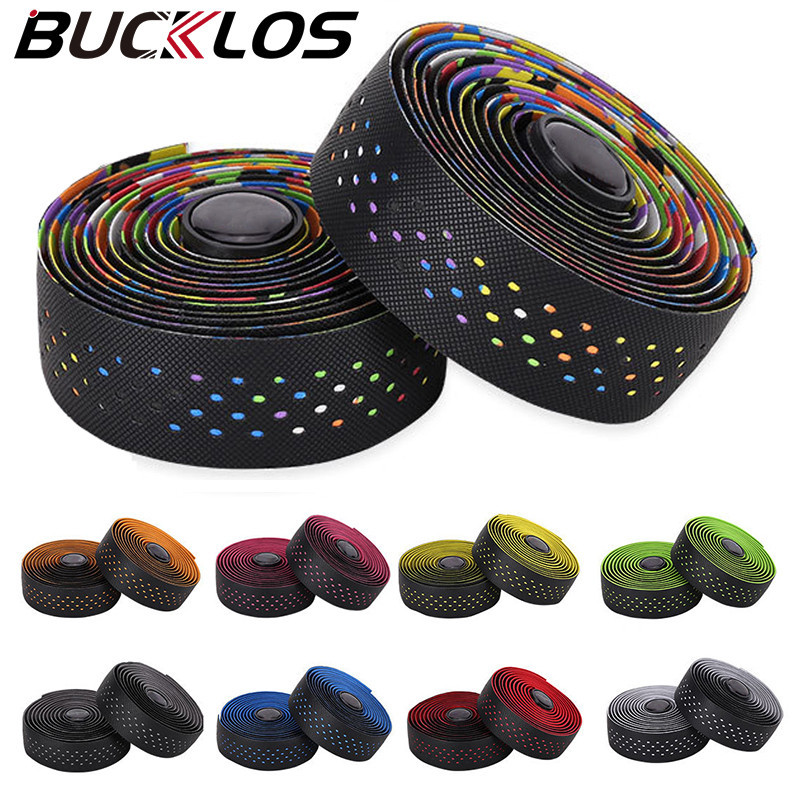 【Manila&24h Ship】Bucklos Road Bike Handlebar Tape PU EVA Bar Tapes ...