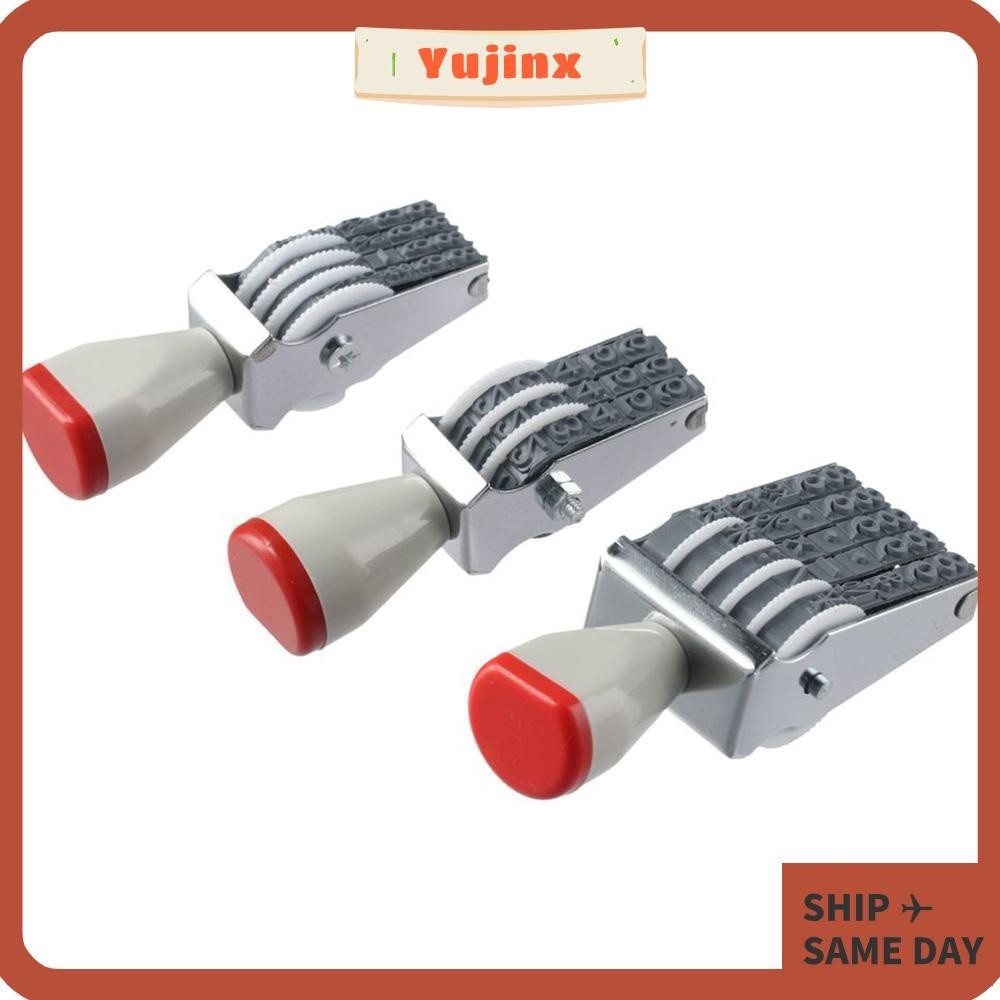 YUJINX Roller Stamps, 3 ,4 or 5 Digit Number Personalized Number Stamp ...