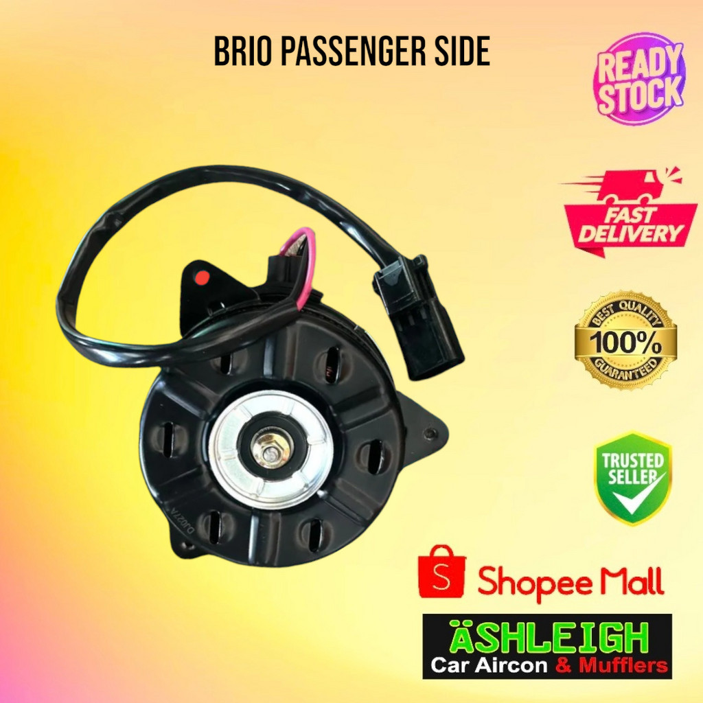Ashleigh Honda BRIO Fan Motor Passenger side Condenser Radiator Car ...