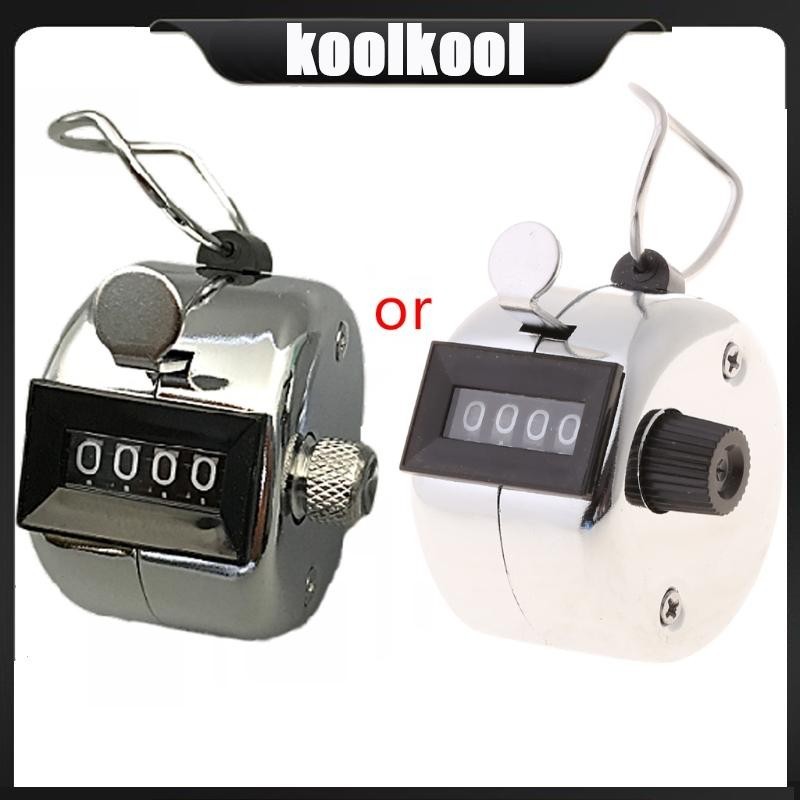 Kool 4-Digit Hand Tally Counters Mechanical Counter Metal Manual ...