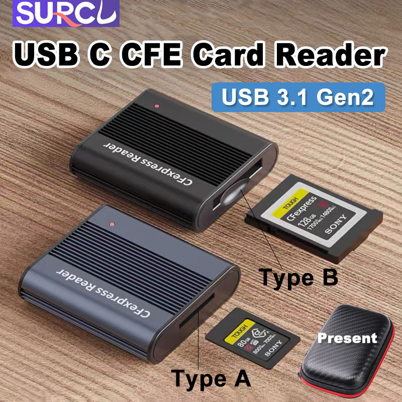 SuprCL CFexpress Type A B Card Reader USB 3.1 Type A B CFexpress Card ... SuprCL CFexpress Type A B Card Reader USB 3.1 Type A B CFexpress Card ...