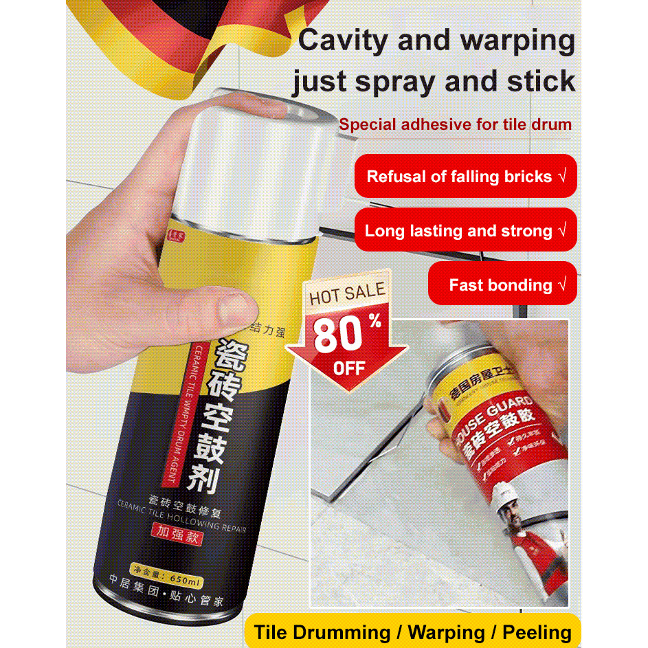 Tile adhesive back glue brick wall hollow repair agent strong adhesive ...