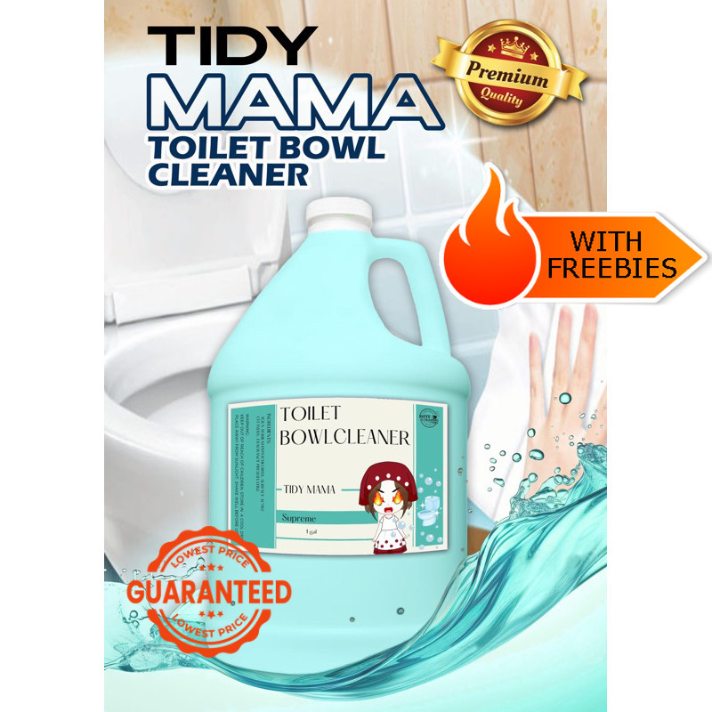 TIDY MAMA TOILET BOWL CLEANER SUPREME SCENT DISINFECTS DEODORIZES TOUGH ...