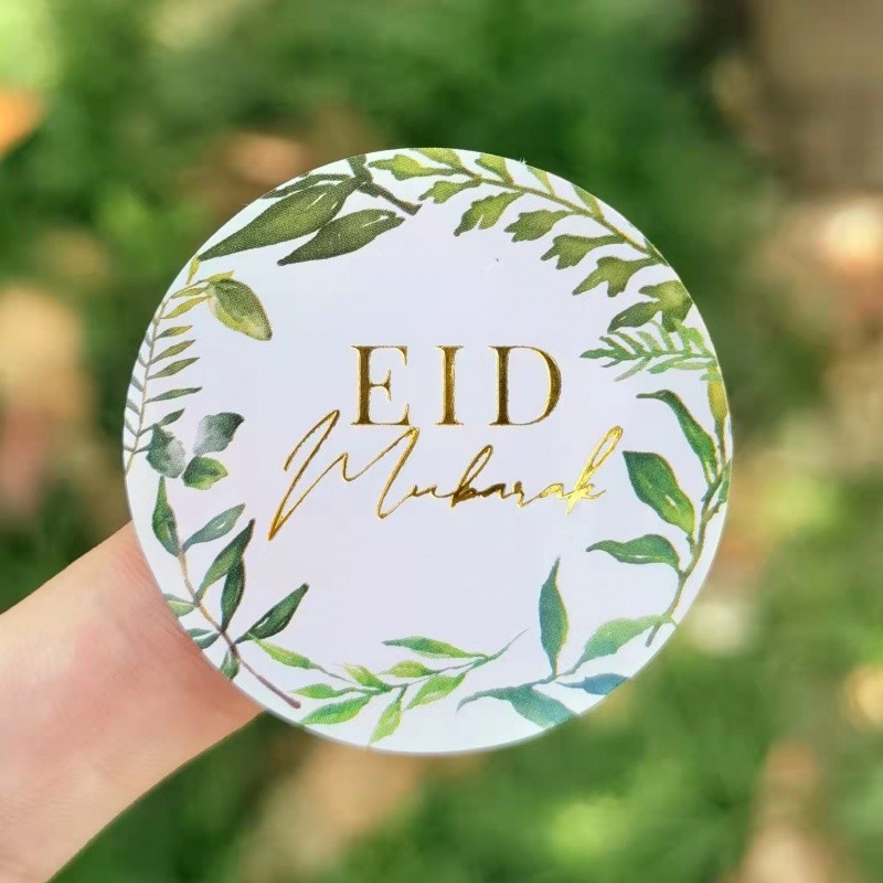 Eid MUBARAK Envelope Bakes Gift Box Sticker Selamat Hari Raya ...