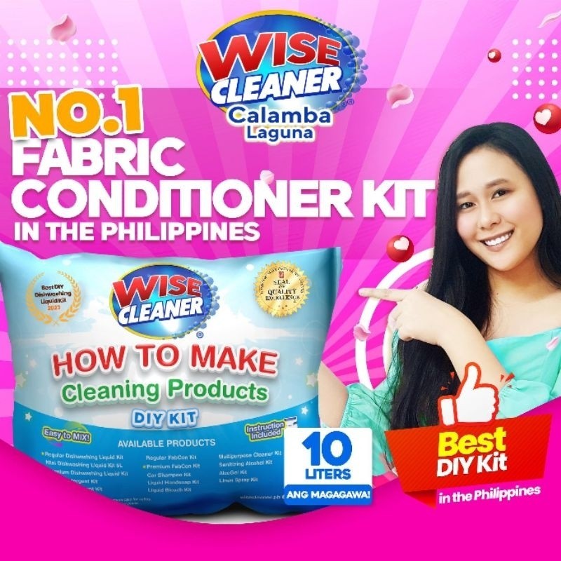 fabcon DIY KIT(10L YEILD) | Shopee Philippines