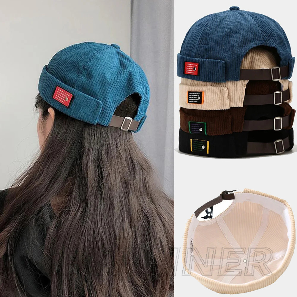 Corduroy Beanie Hats - Soft, Comfortable - Landlord Cap - Fashion ...