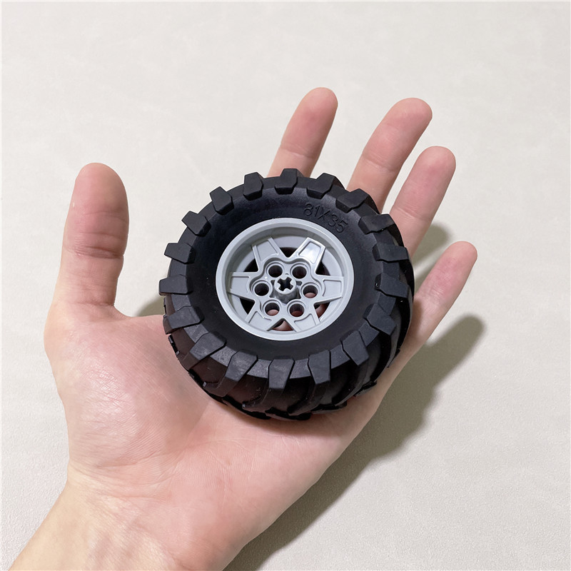 Compatible with Lego 69912 Large Tire 81X35mm Off-Road Vehicle Building ...
