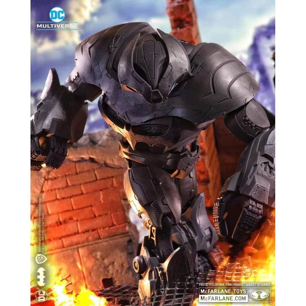 McFarlane Anyway Armored Batman Anti-Monitor Fenrir DC Mcfarlane ...