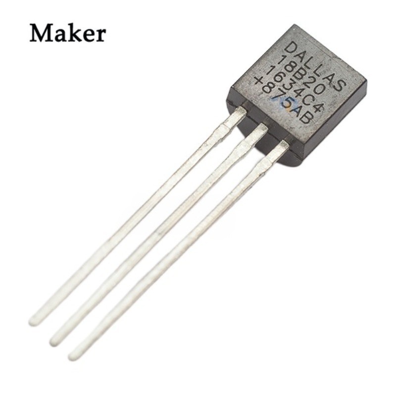 5Pcs DALLAS DS18B20 18B20 TO-92 IC CHIP Thermometer Temperature Sensor ...