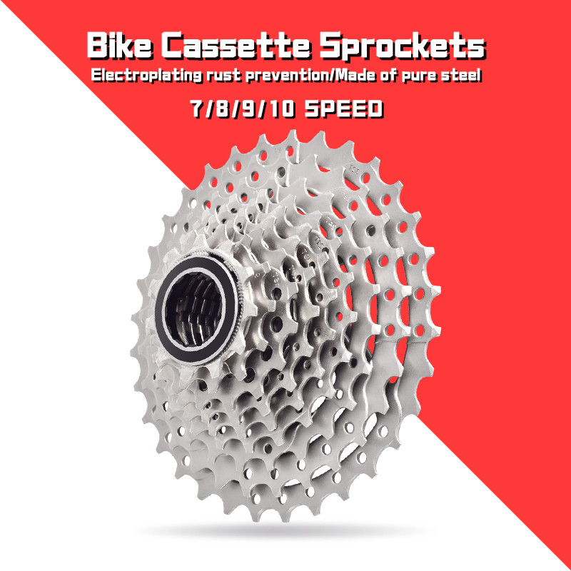Bike Cogs Cassette Type Sprocket 7/8/9/10 Speed Sprockets 11-32T ...