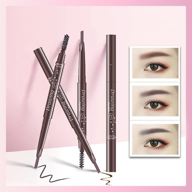 EyeBrows Pencil with Brush Waterproof Sweatproof | Shopee Philippines