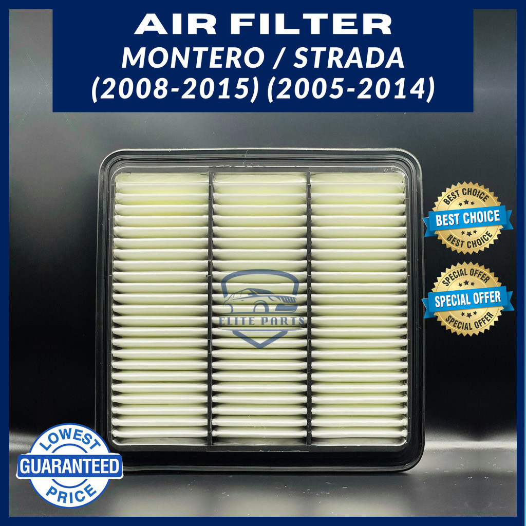 AIR FILTER FOR MITSUBISHI MONTERO (2008-2015) / STRADA (2005-2014 ...