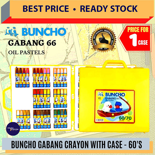 Buncho Gabang Oil Pastel Crayon (60'S) / Buncho Crayon / Oil Pastel ...