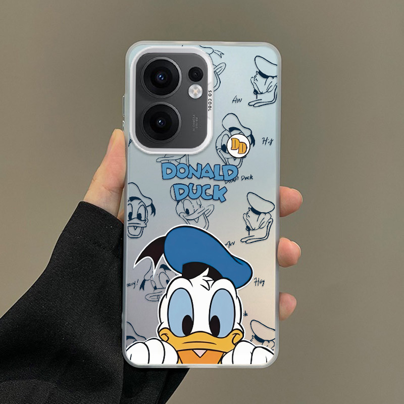 OPPO Reno 13F 5G reno13F RENO13 Pro 5G Donald Duck Case Colored Silver ...