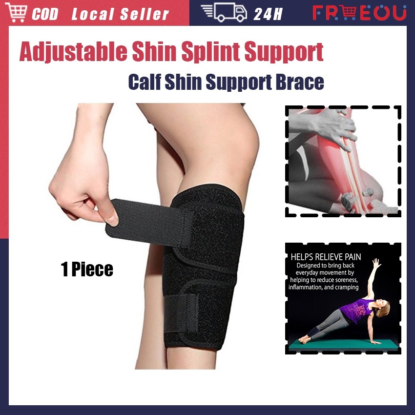 1Pc Adjustable Calf Brace Calf Support Compression Leg Sleeve ...
