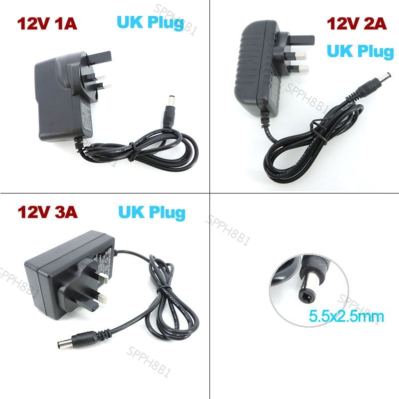 AC 220V to DC 12V 1A 2A 3A 1000ma 2000ma 3000ma Power Supply ...