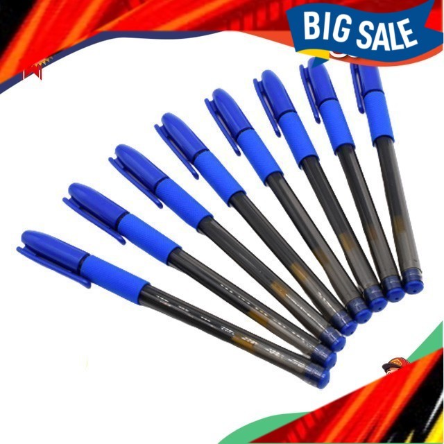 (8pcs) 0.5mm Pen Biru Dakwat Cair, Pen Ballpoint Pen Blue Gel Pen 0.5mm ...