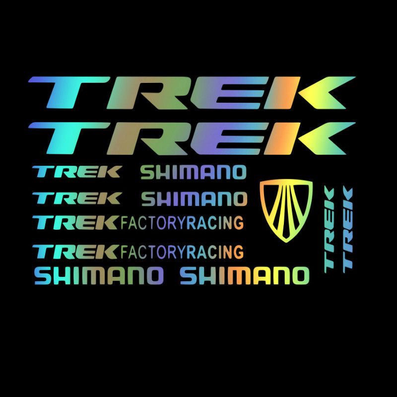 Bicycle Frame Stickers Mountain Bike Road Bike TREK Stickers Engraved ...