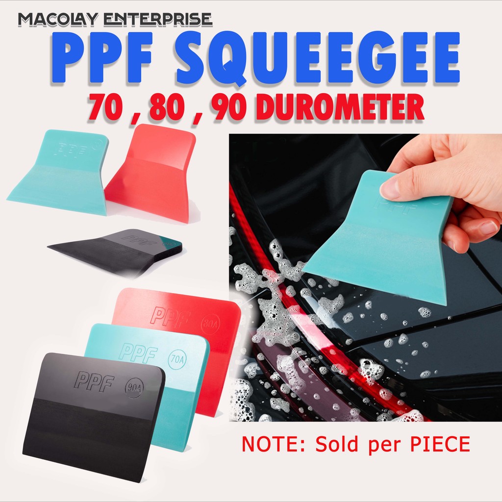 WR-78 Green, Red, Black Car PPF Rubber Squeegee Macolay Enterprise | Shopee Philippines