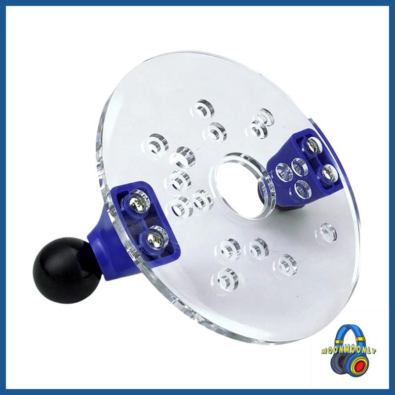 Moon Acrylic Base Plate Universal Router Plate Easy Installation Fixed ...