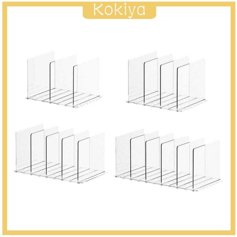 [Kokiya] Book Stand Wardrobe Divider Shelf Adjustable Multifunction ...