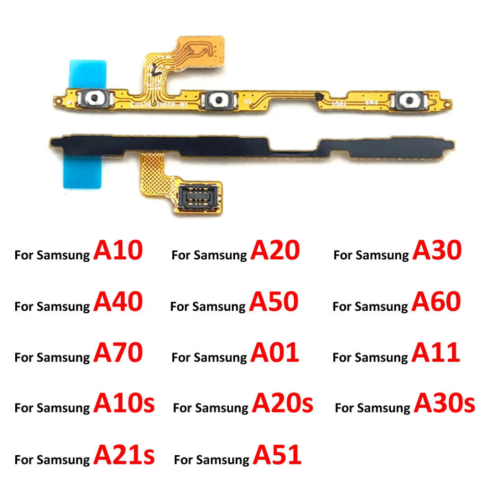 Volume Power Switch On Off Button Key Flex For Samsung A10 A20 A30 A40 A50 A70 A01 A11 A10s A20s ...