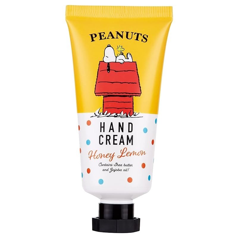 Global Product Planning Peanuts Snoopy Hand Cream Honey Lemon 30mL ...