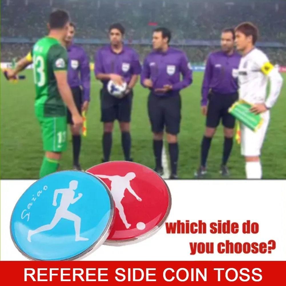 Sports Football Pattern Pick Edge Referee Side Toss Match Soccer ...