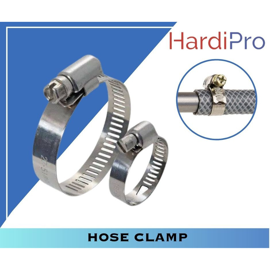 1 Piece Stainless Hose Clamp/ Adjustable Hose Clamp/ Pipe Clamp/ LPG ...