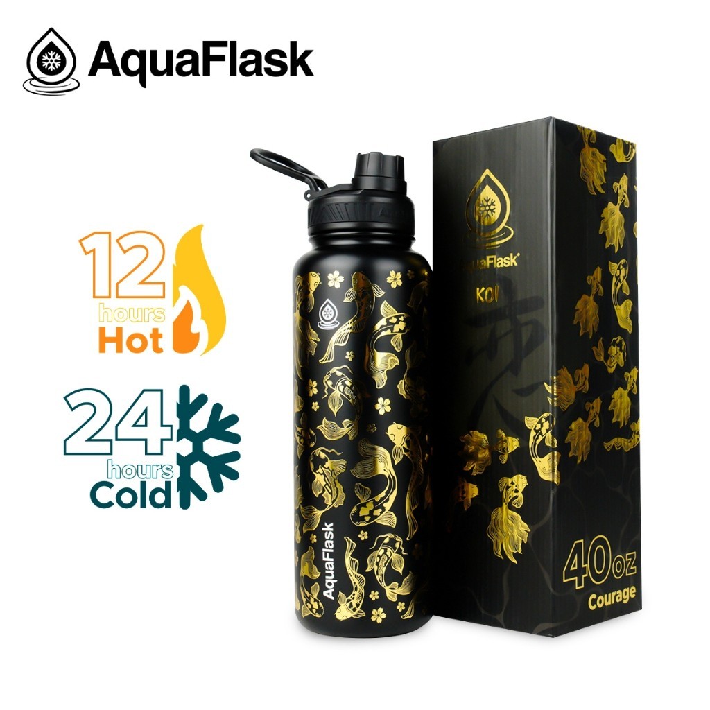 Aquaflask Koi Collection (18/22/40oz) Limited Edition AQUAFLASK TUMBLER ...