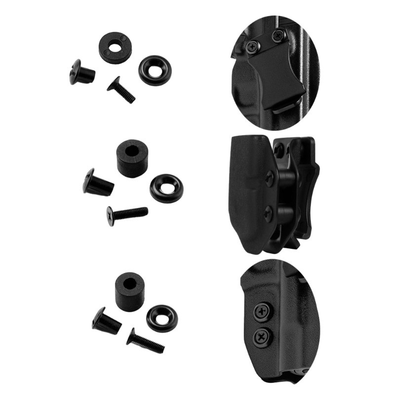 【SPT*】 4 Sets Screws Belt Attachments Clips Screw Set DIY Screws Set ...
