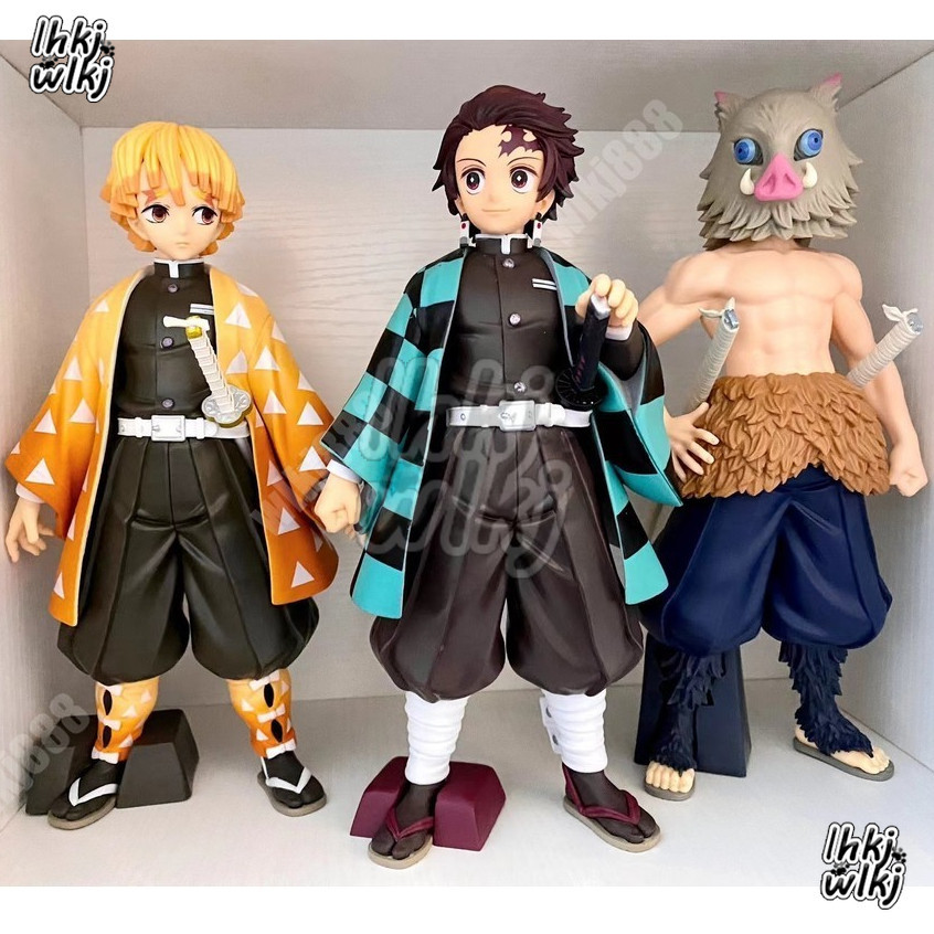 Big Model 25cm Demon Slayer Action Figure Kamado Tanjirou ROS Agatsuma ...