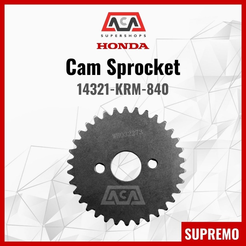 SUPREMO SPROCKET CAM (14321-KRM-840) (HONDA GENUINE PARTS) | Shopee ...