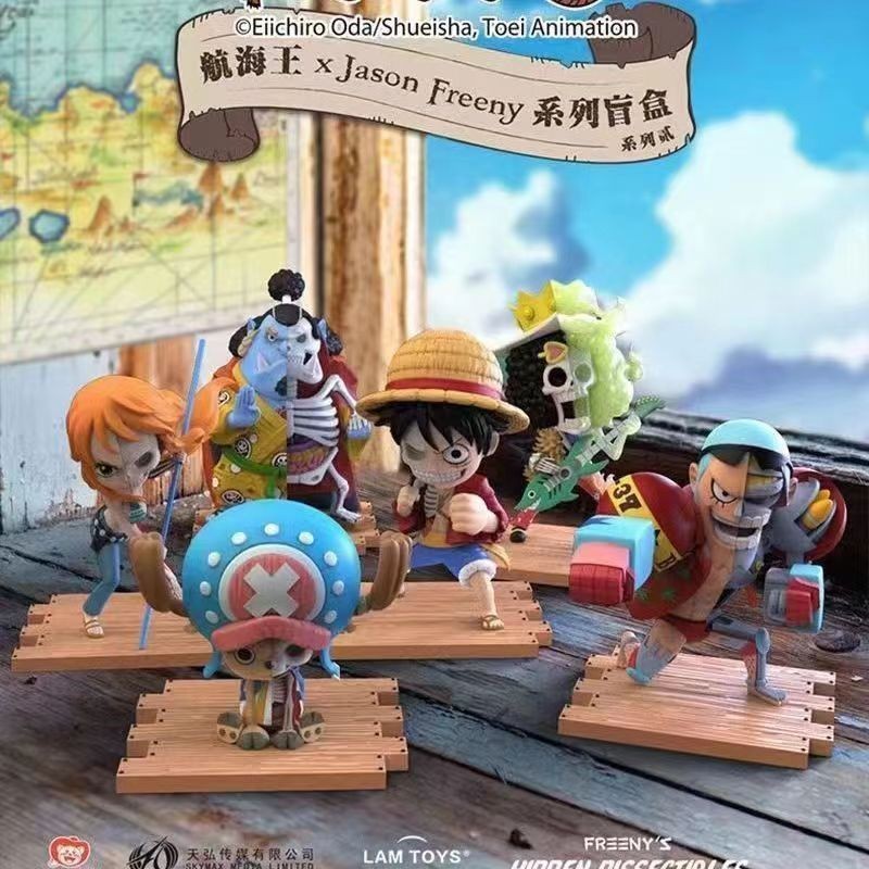 Genuine Mighty Jaxx Semi-Anatomy One Piece Blind Box Second Generation ...