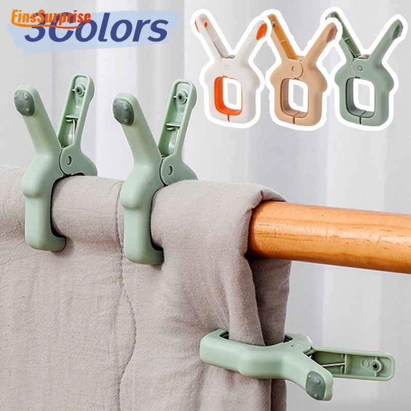 [Surprise] Large Strong Windproof Clothespin PP Plastic Clothes Non ...